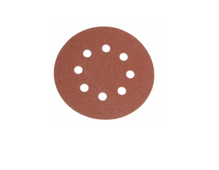 VI Distribution - 8 Hole Velcro Sanding Disc P60 - 125mm - Pack of 50