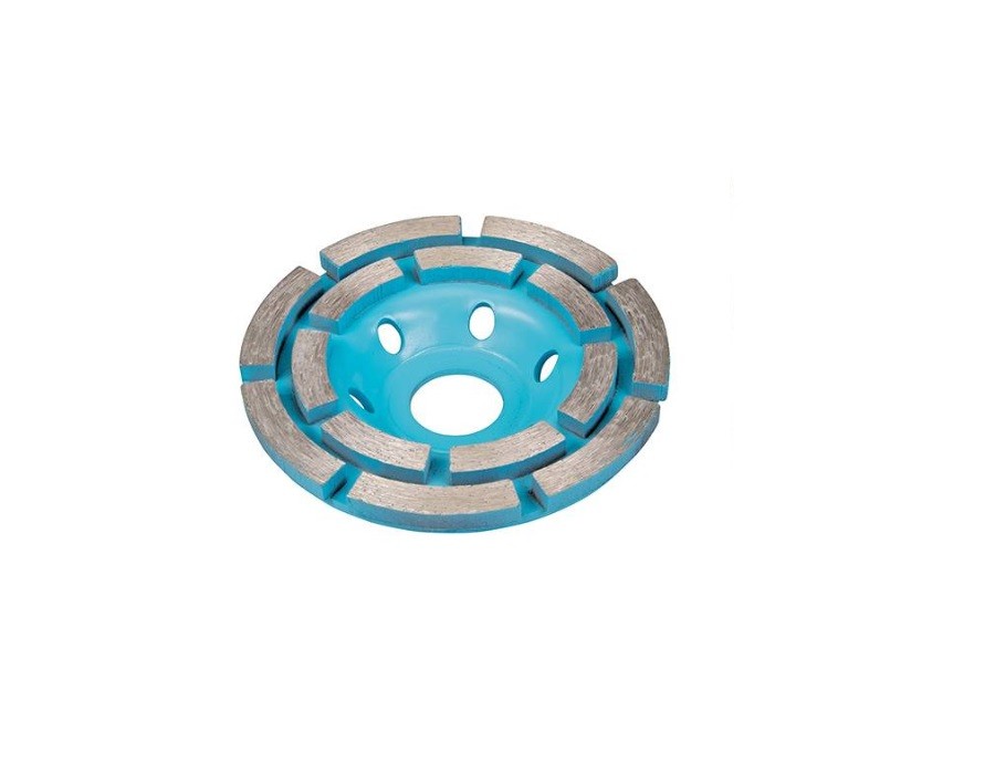 Silverline100mm Double Rim Diamond Grinding Disc