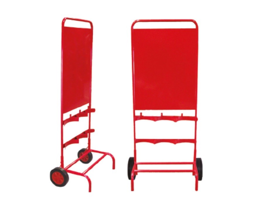 VI Distribution - 3 Place Contractor Fire Extinguisher Stand