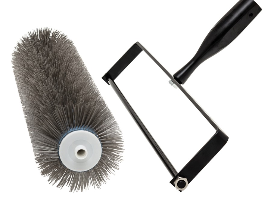 VI Distribution - 500mm (20") Metal Spiked Roller 26mm Spike Length