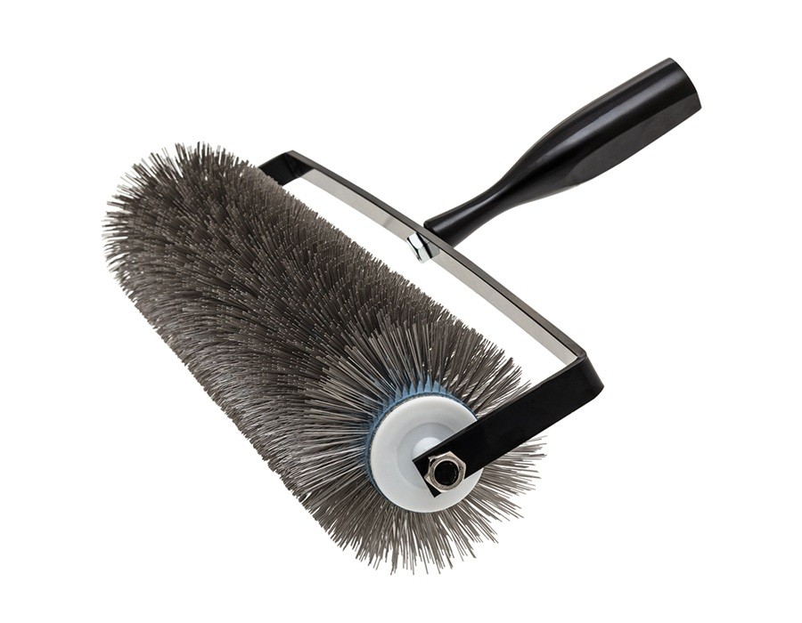 VI Distribution - 500mm (20") Metal Spiked Roller 26mm Spike Length