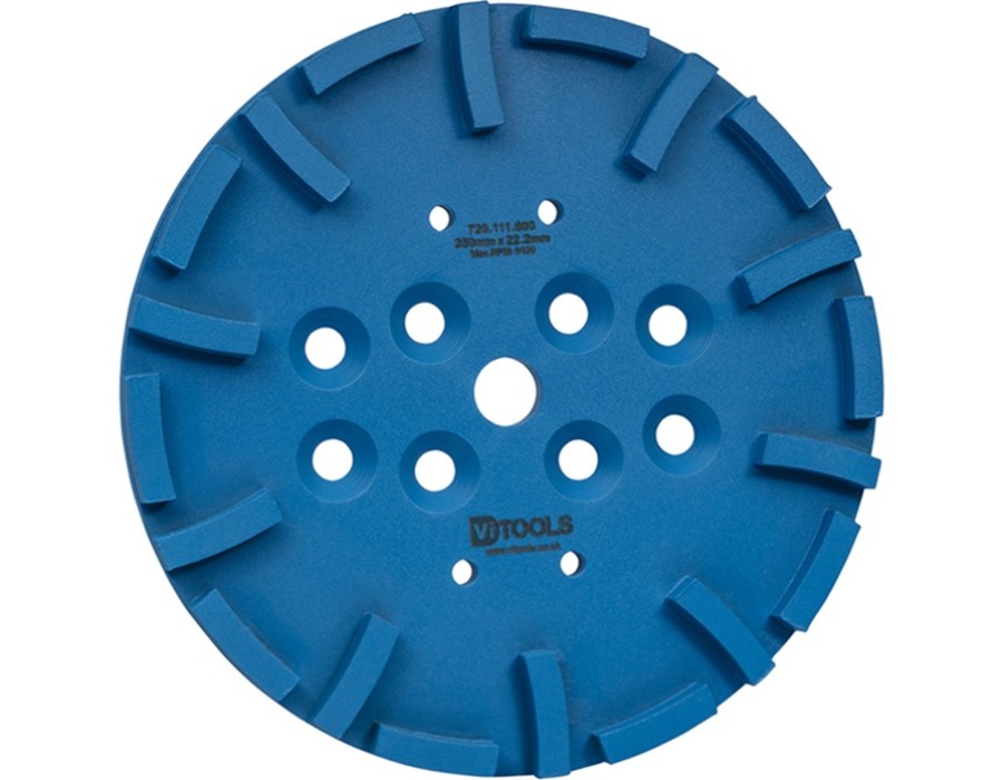 VI Distribution - VI Tools 250mm 20 Segment Diamond Grinding Plate